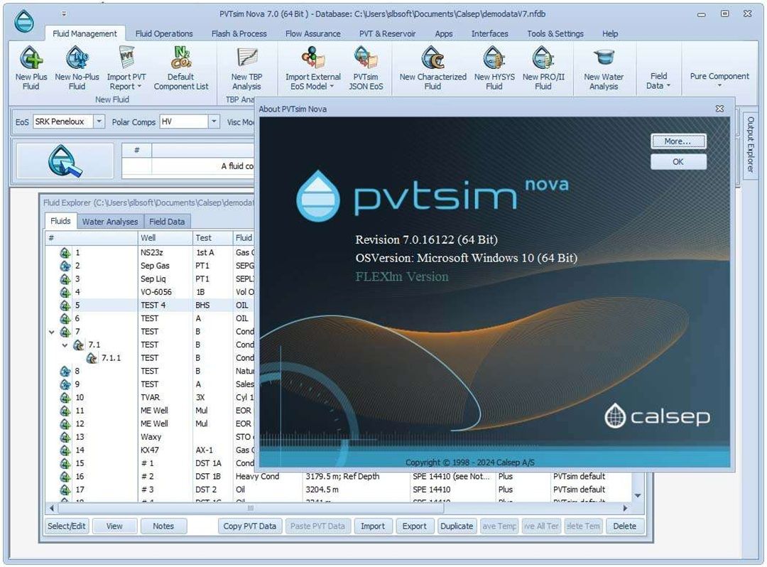 Download Calsep PVTsim Nova 7.0.16122 x64 full license